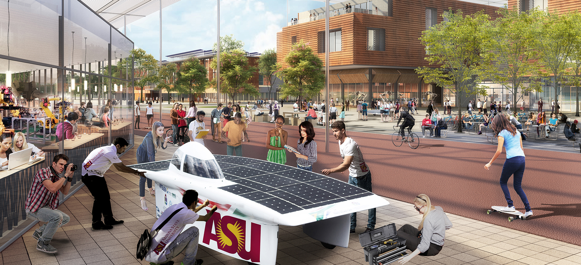 Arizona State University Polytechnic Сampus (Phoenix, Arizona, USA ...