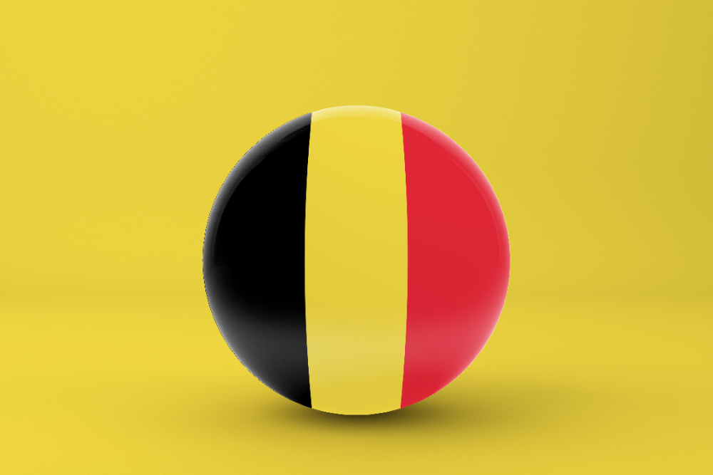 Belgium Flag Png Round
